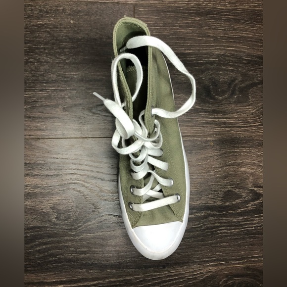 Converse | Shoes | Sage Green Platform Converse New In Box | Poshmark